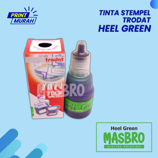Heel Green Murah Online di MasbroPrinting Malang