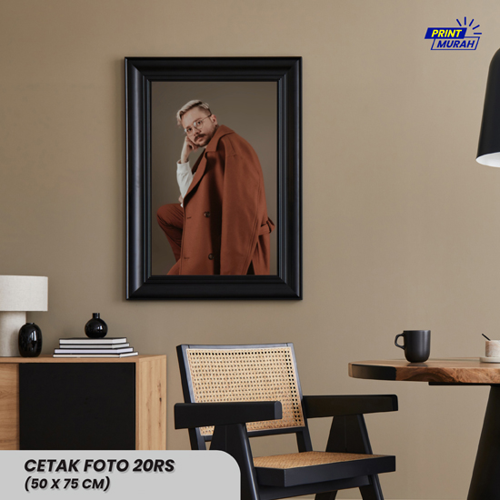 Cetak Foto 20rs ( 50 X 75 ) Murah Online di Malang